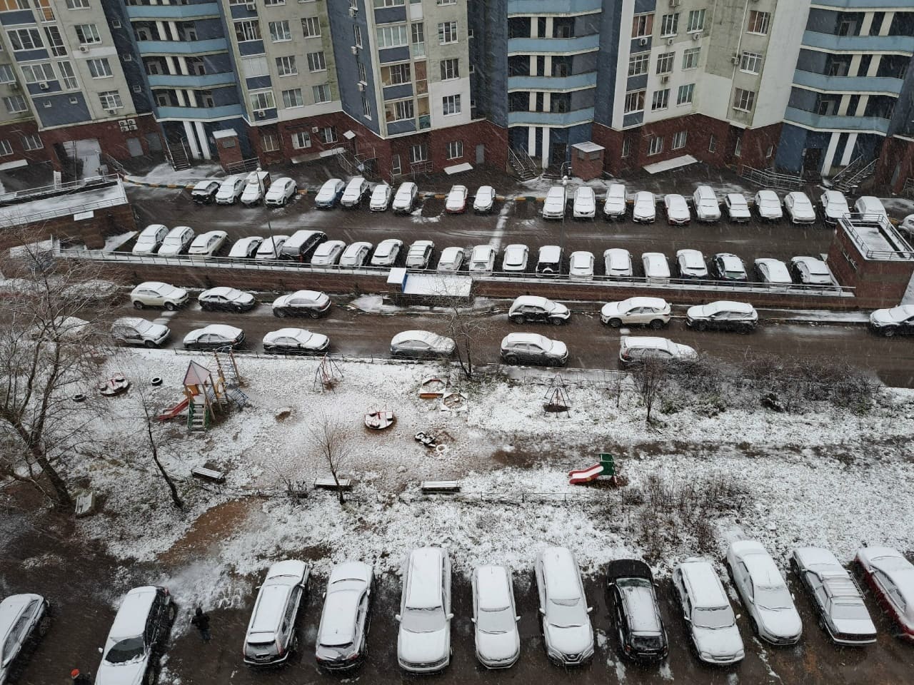 Первый снег выпал в Нижнем Новгороде 15 ноября | Общество | Селдон Новости