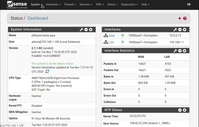 Релиз дистрибутива для создания межсетевых экранов pfSense 2.7.1 | Hi ...