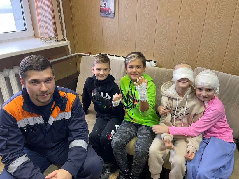 Дубненские спасатели провели для школьников занятия по оказанию первой ...