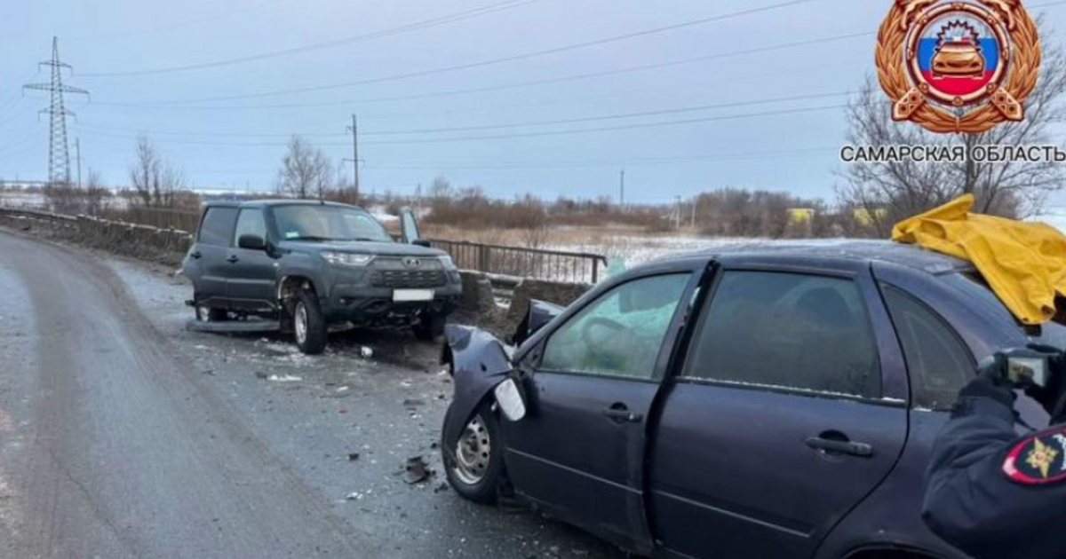 Водитель погиб в ДТП на трассе под Самарой утром 1 января ...